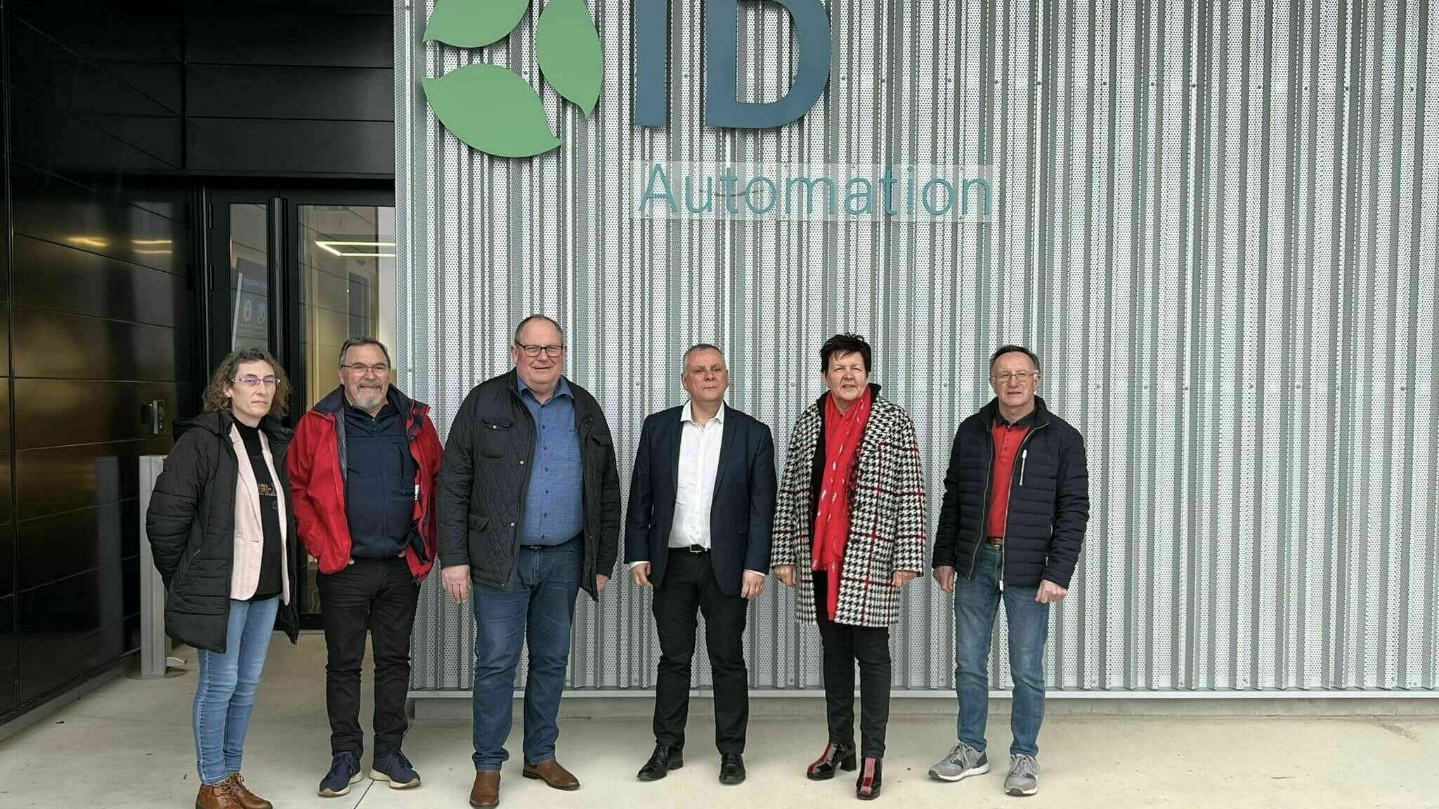 Plumelin : échanges avec les élus locaux et visite de l'entreprise ID ...