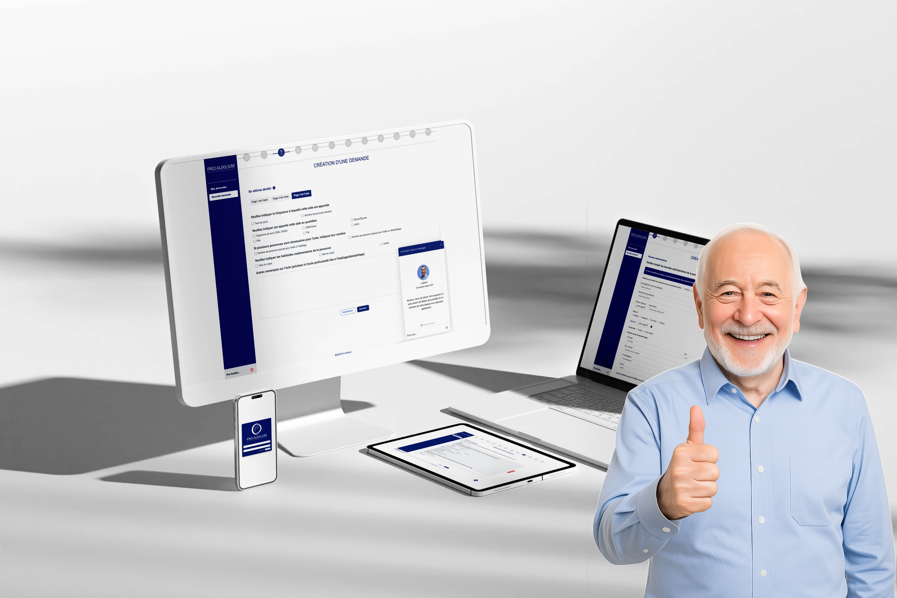 Allocation pour impotent AVS – Plateforme web Pro Auxilium