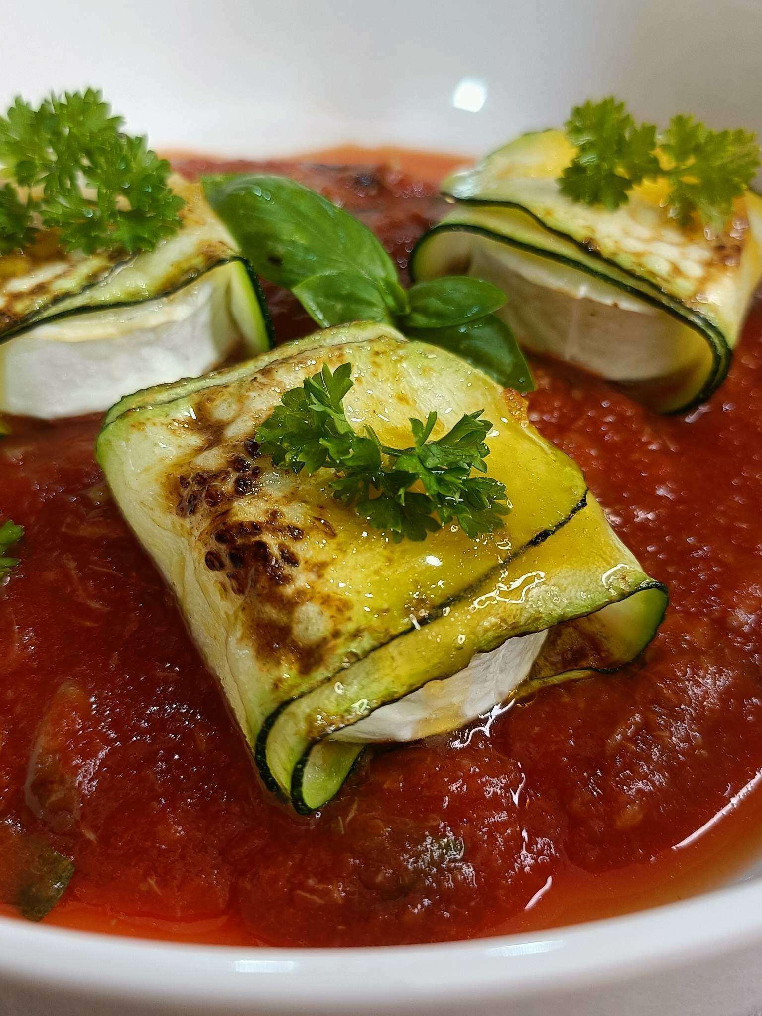 Je cuisine la courgette