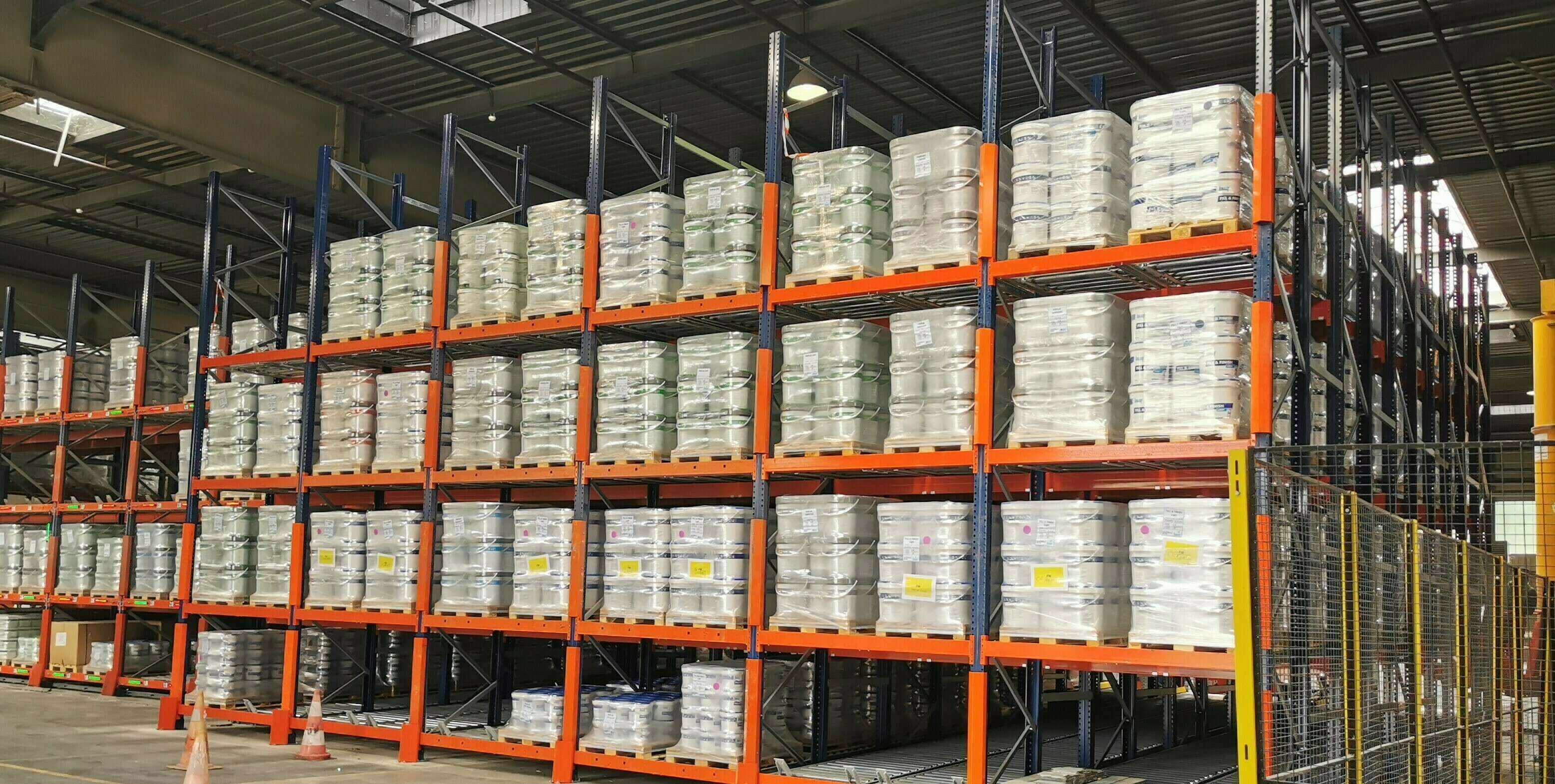 Rack de stockage industriel - Rayonnage lourd sur-mesure en Ile-de-France