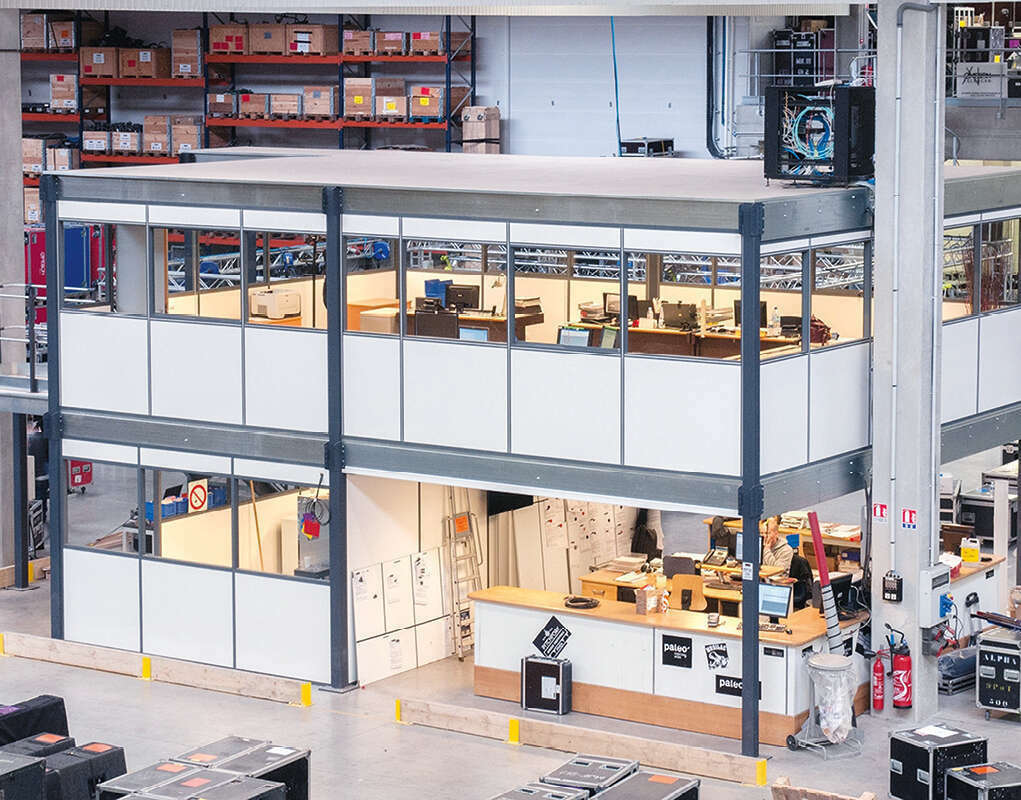 Cloison amovible de bureau professionnel - Rayser