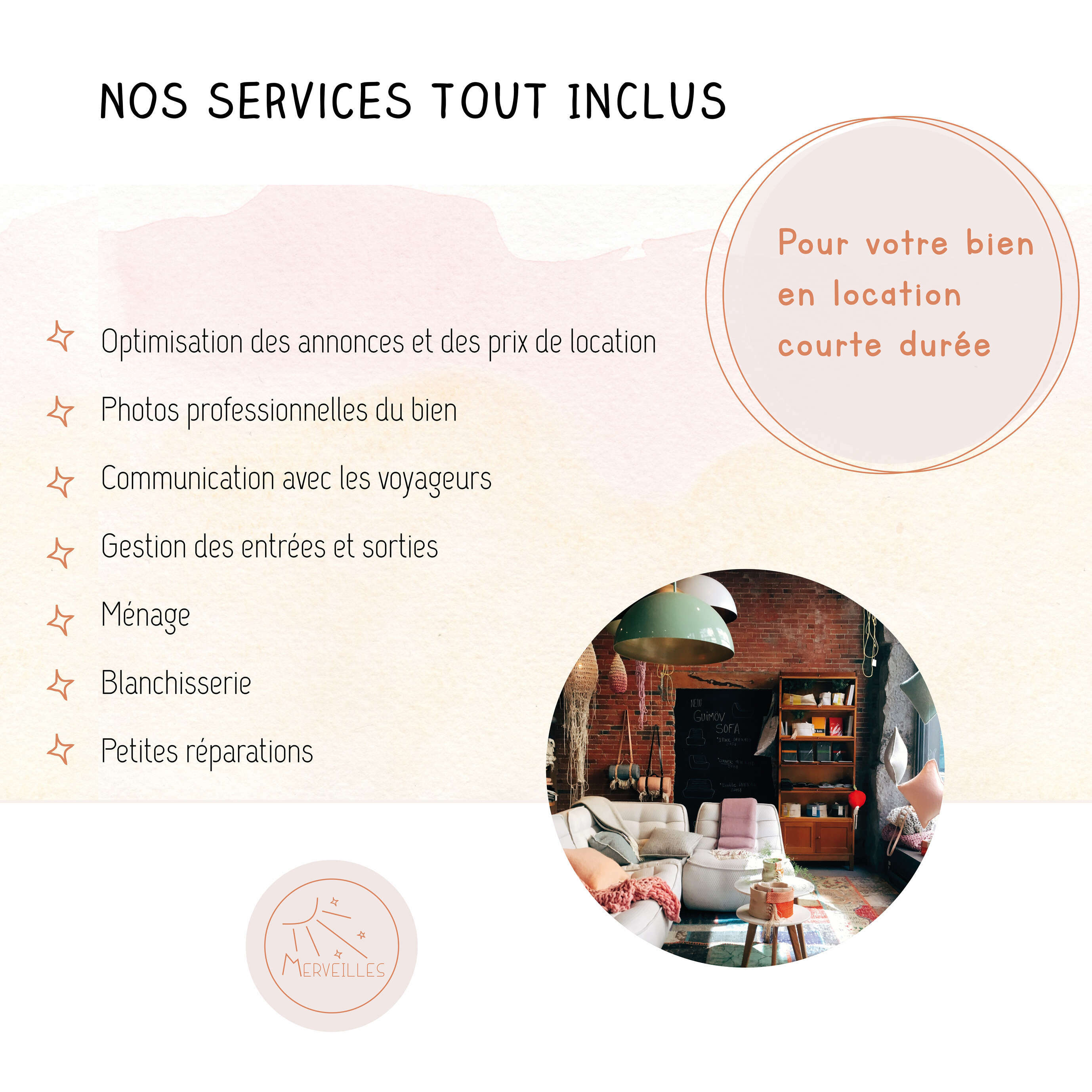 Nos services tout inclus
