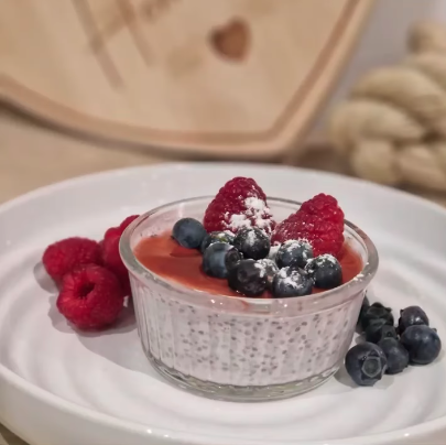 Pudding de chia aux fruits rouges | Actualités & Recettes