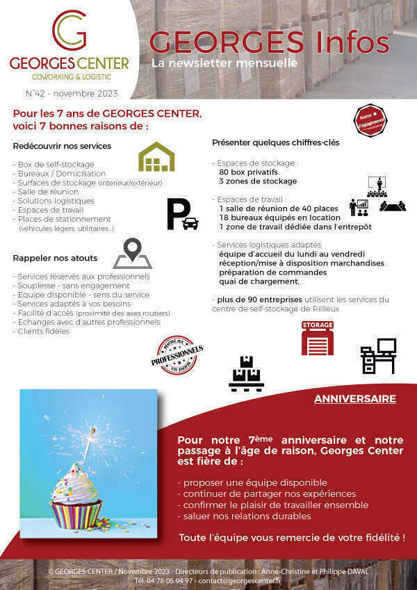 Georges Infos - Novembre 2023 | Blog
