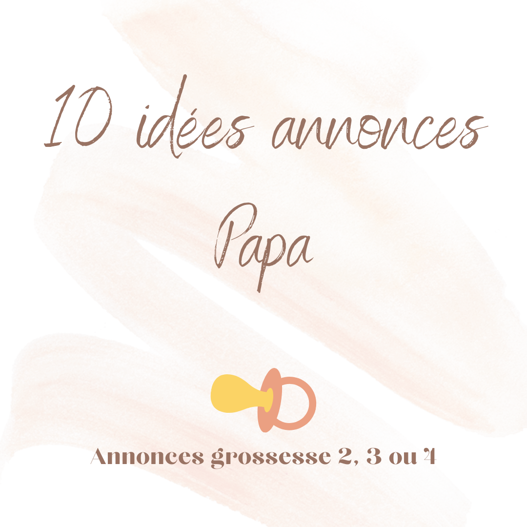 10 idées originales annonces grossesse monsieur | Papotages avec Claire