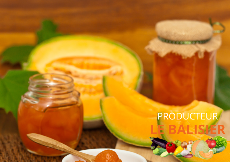 Confiture et sirop de melons de fabrication artisanale à Vix