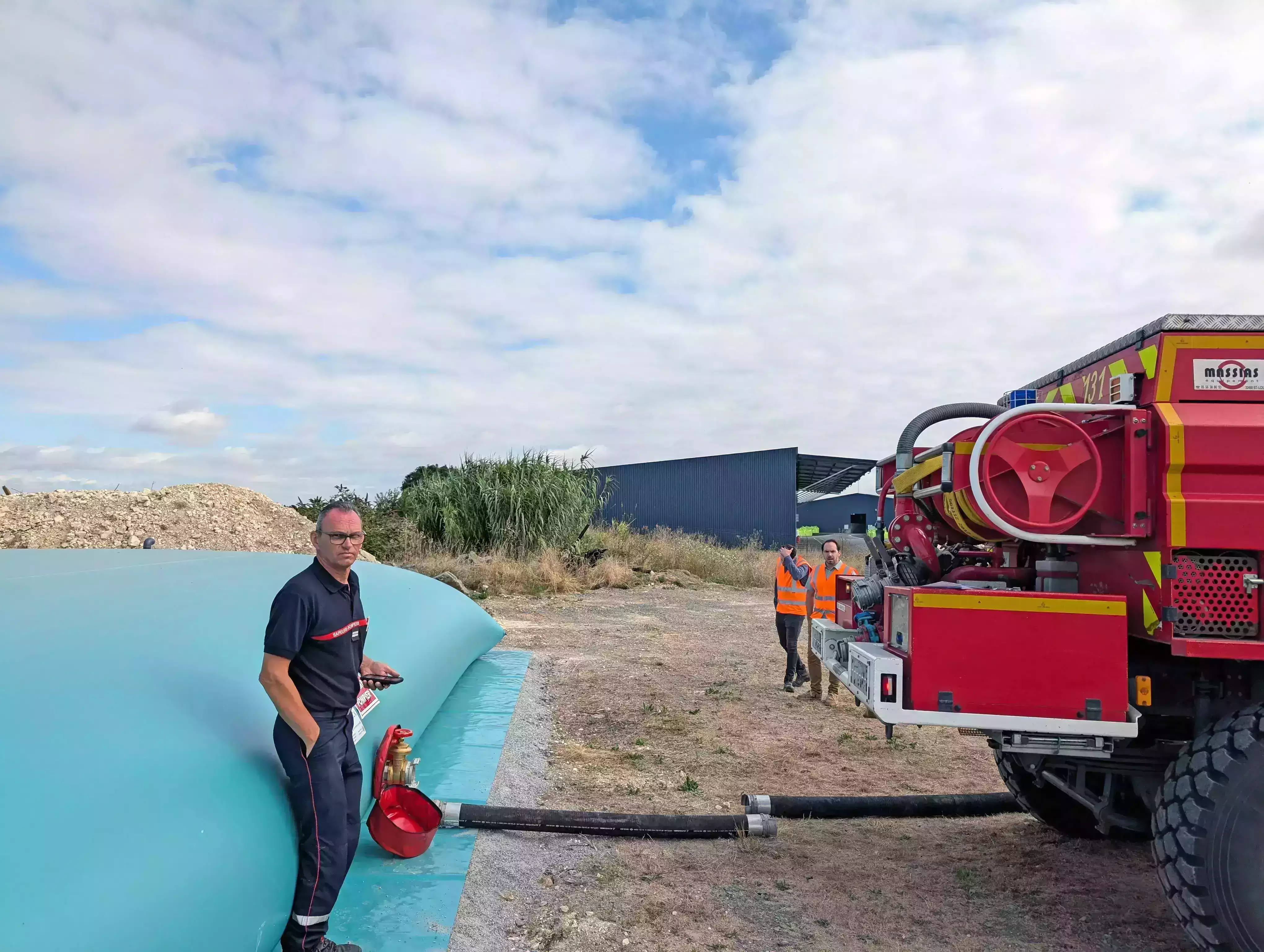 L'aire d'aspiration pompier : tout comprendre