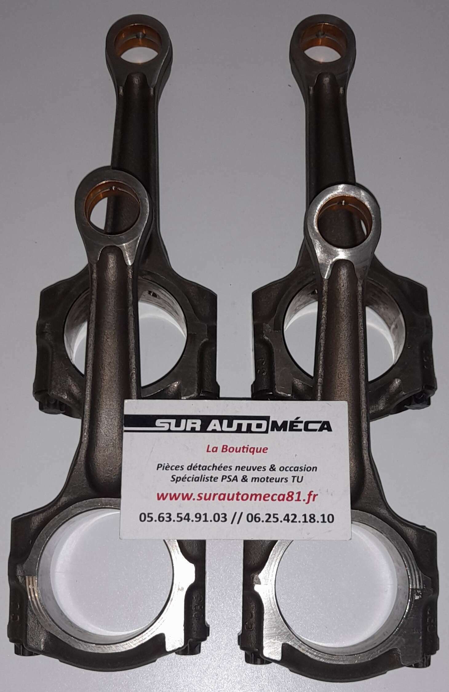 PMP-16 Bielles baguées pour EW10J4 - Axe en 21