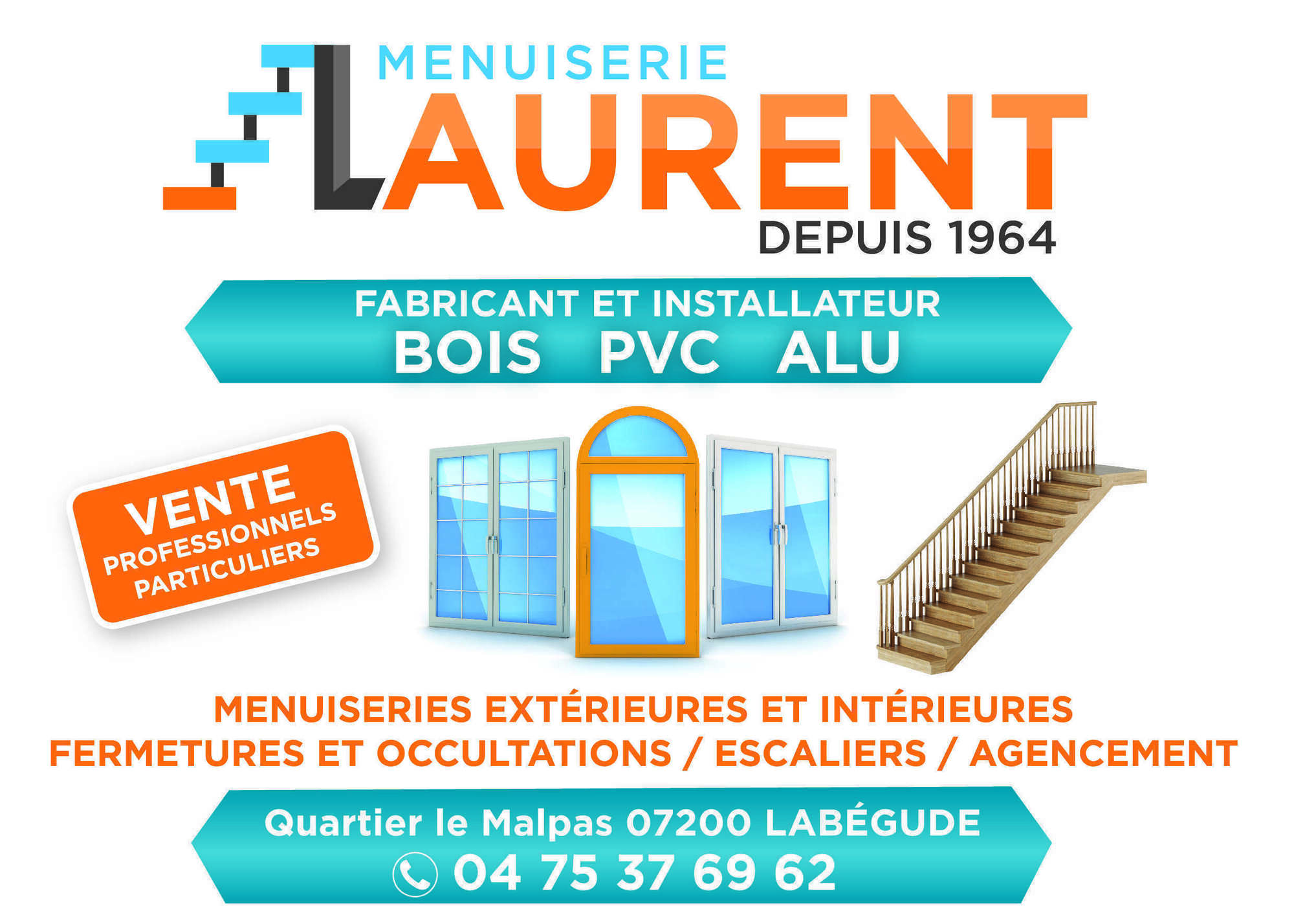 Menuisier à Labégude | SAS LAURENT MENUISERIE