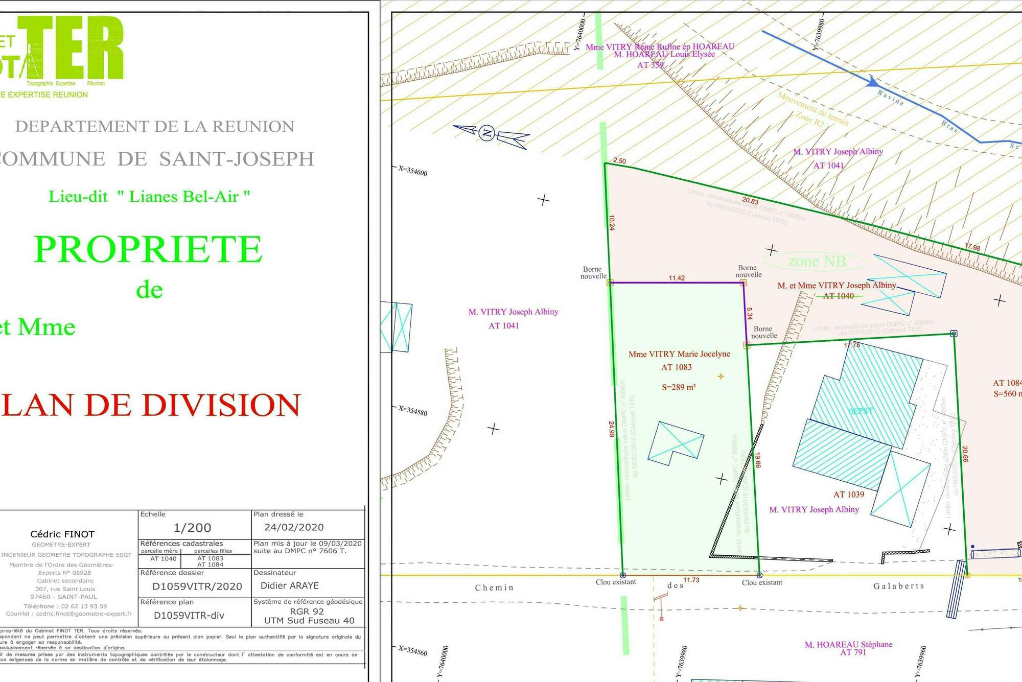 Géomètre à Saint-Louis | TOPOGRAPHIE EXPERTISE REUNION