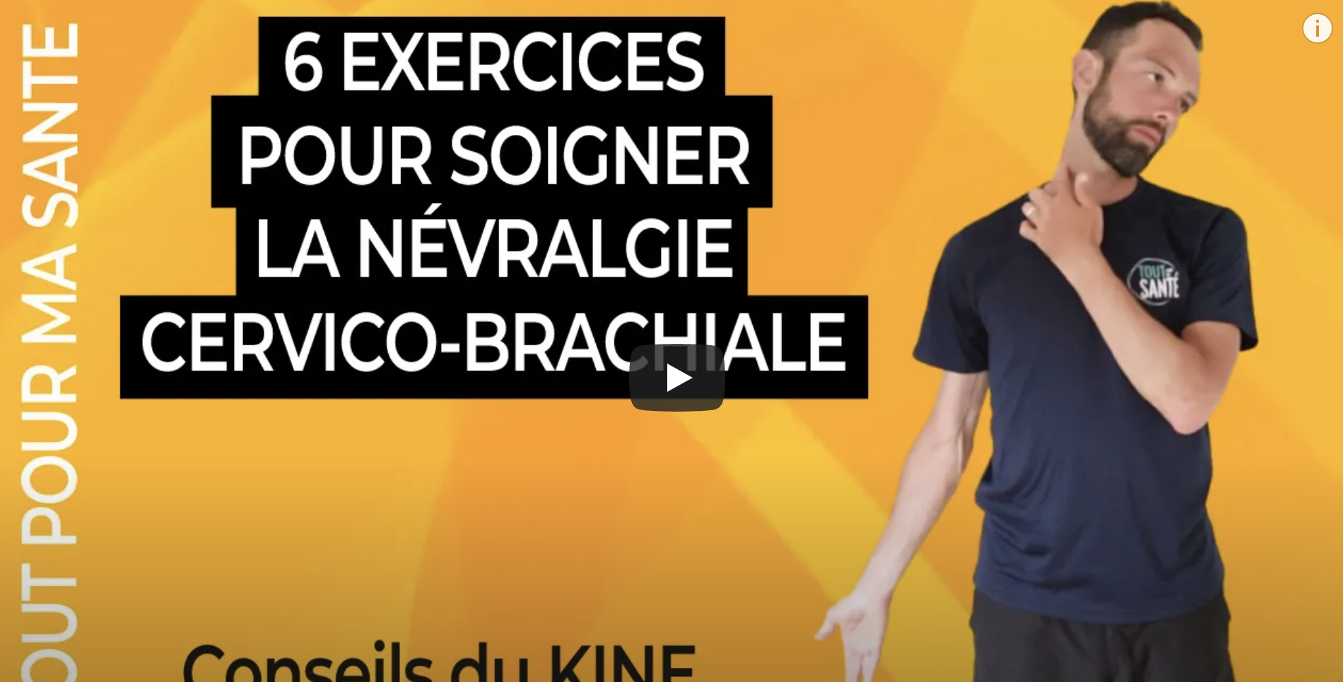 Névralgie cervico-brachiale : 6 exercices à faire | Santé & Bien-être