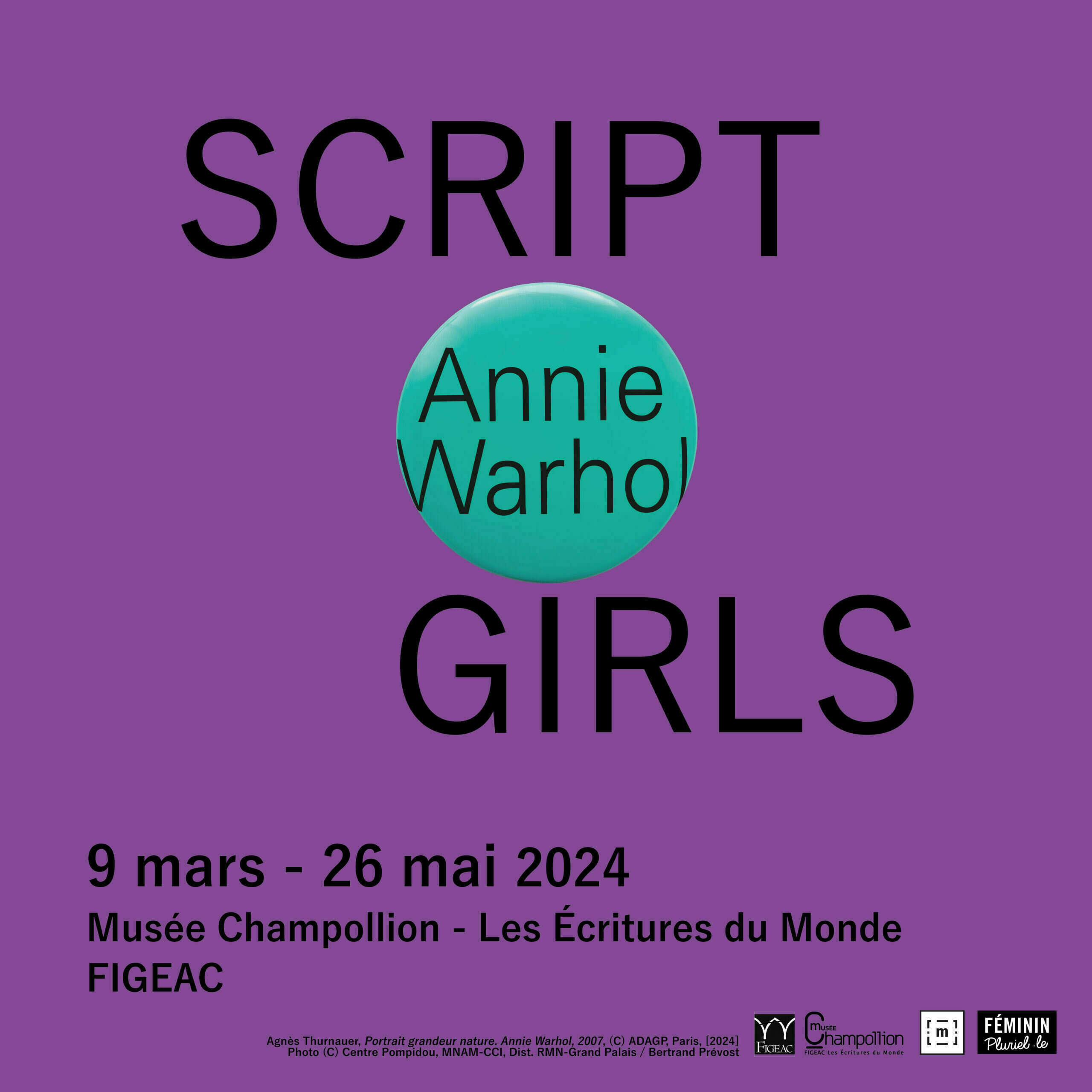 Script girls au musée Champollion