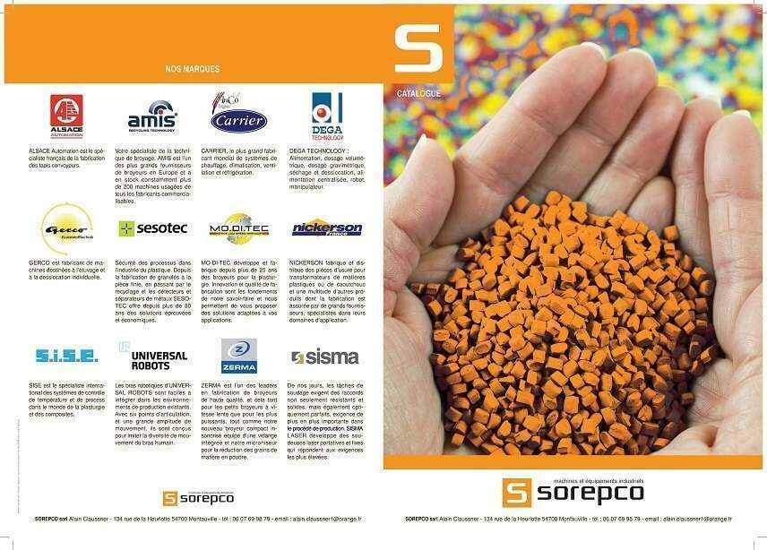SOREPCO, Industrie plastique, machines et Équipements industriels à ...