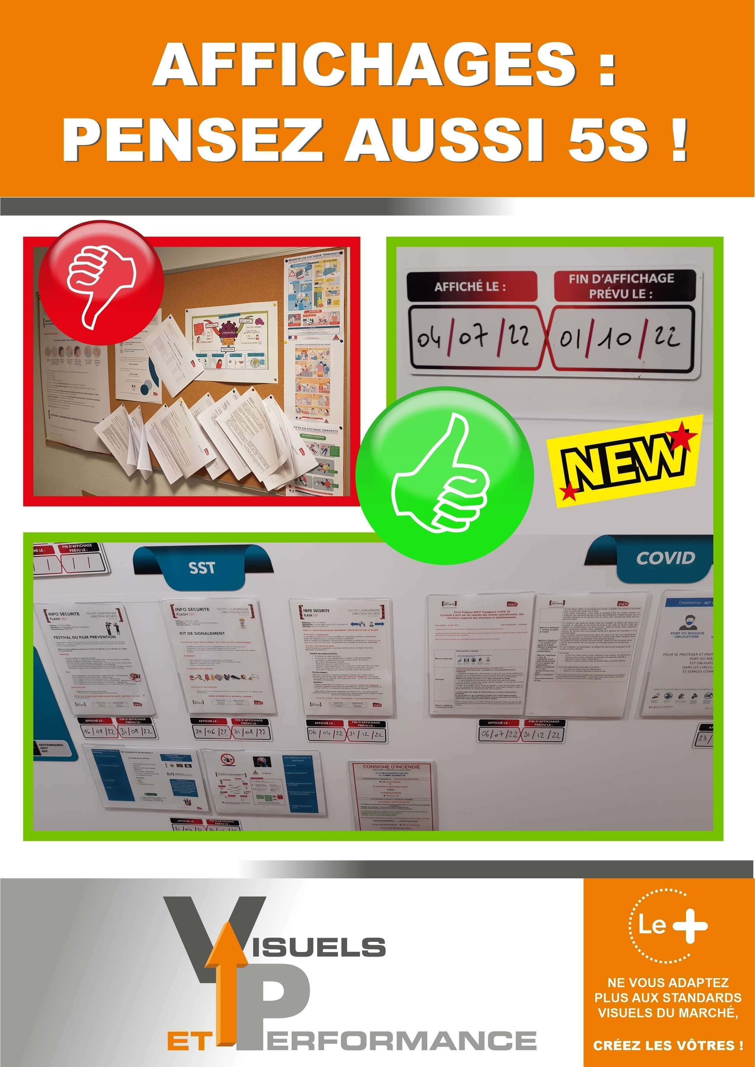 AFFICHAGES : PENSEZ AUSSI AUX 5S ! | Blog