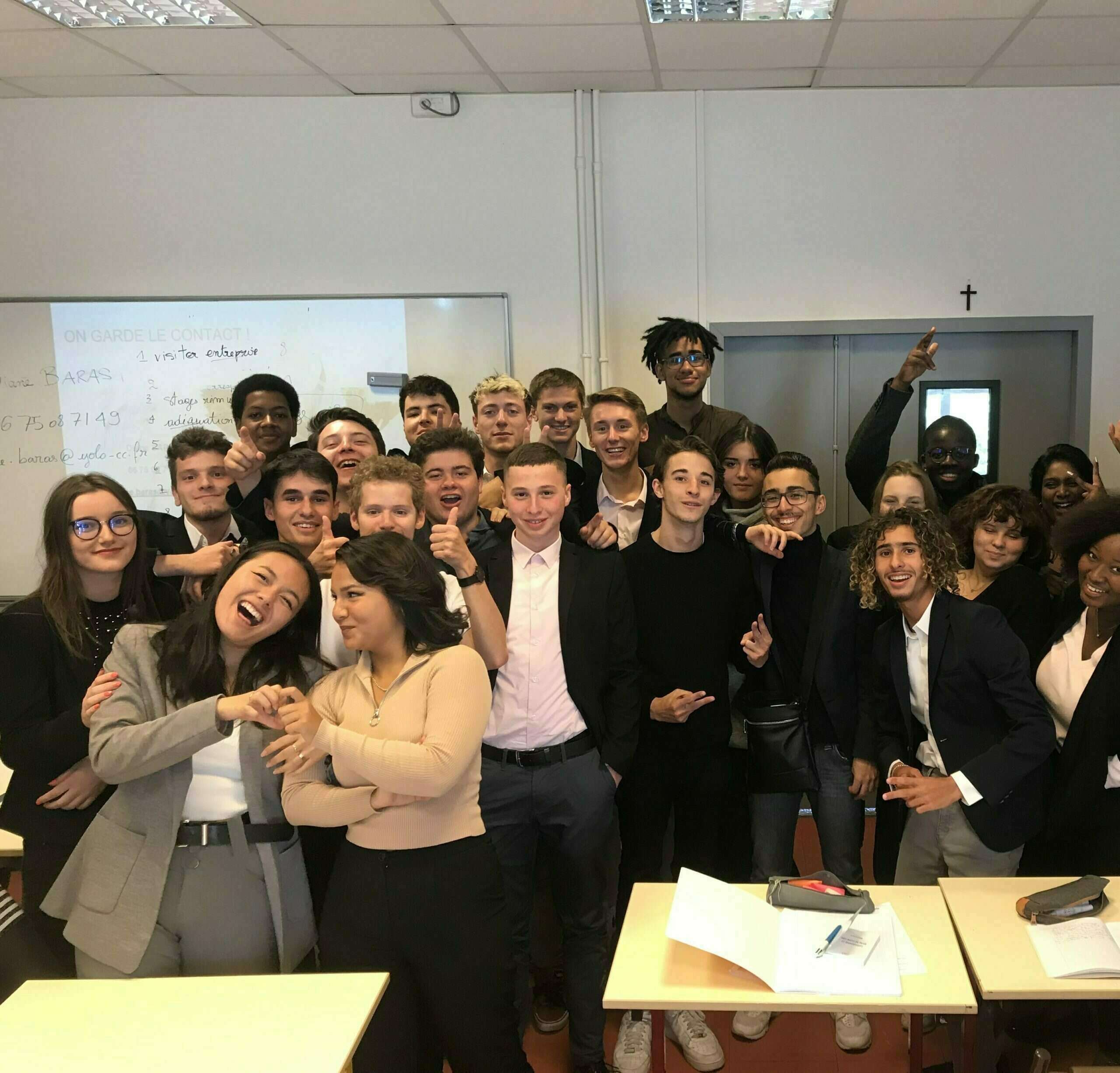 Marraine des étudiants BTS MCO d'Albert de Mun | Blog