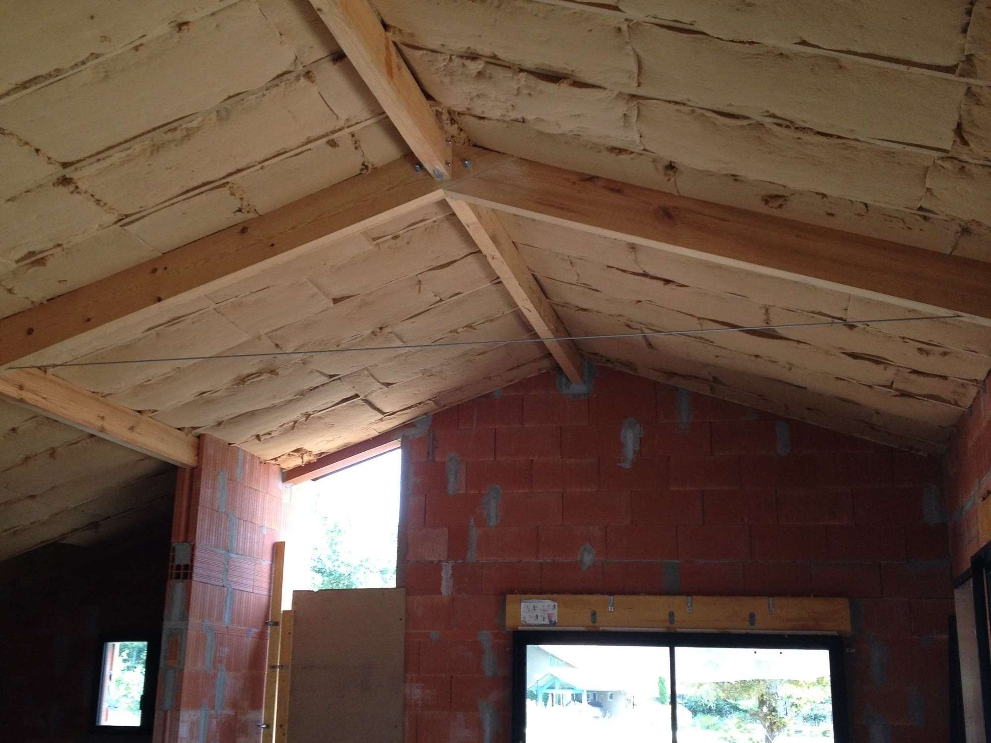 Isolation de mur/ rampant | Sarl Charpentes CLAVÉ