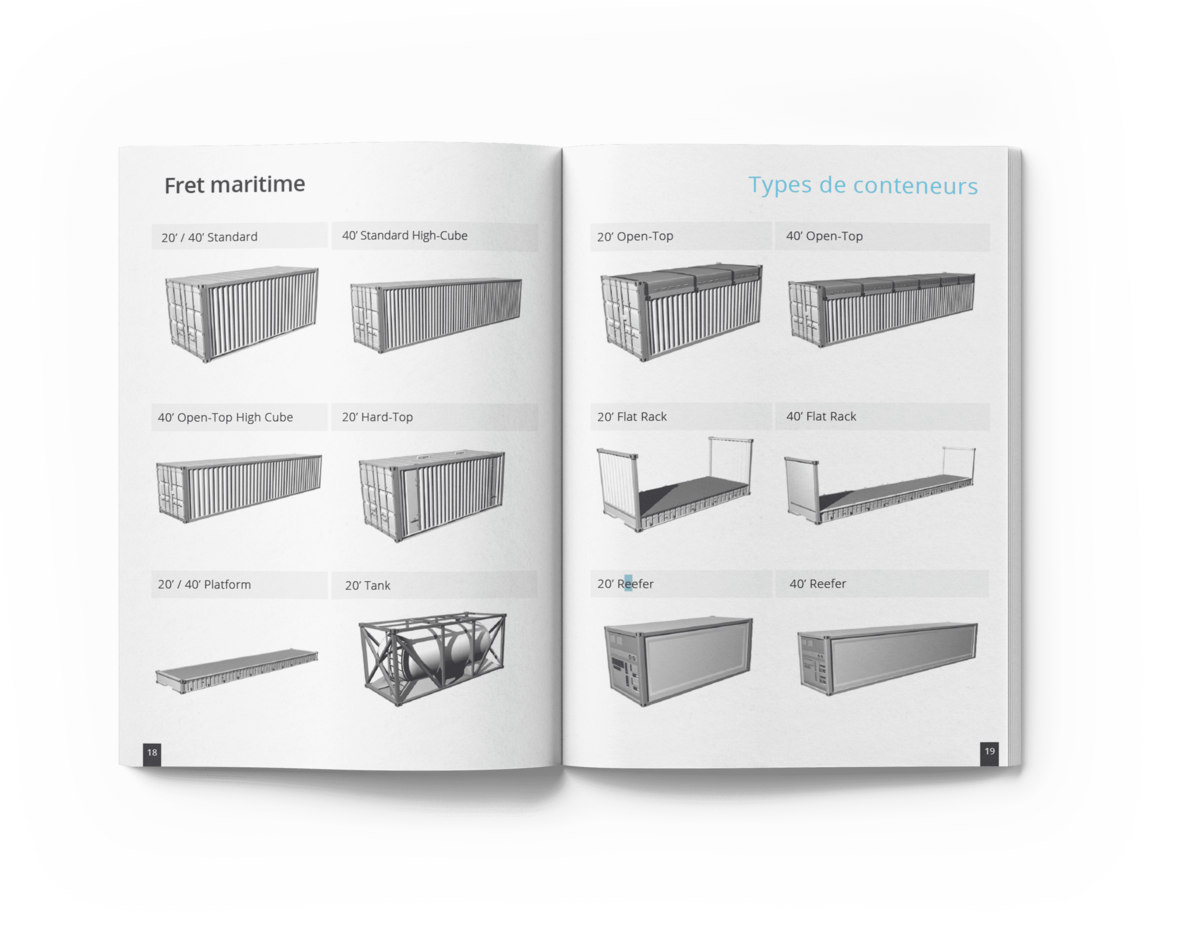 Types de conteneurs & Navires Porte-conteneurs