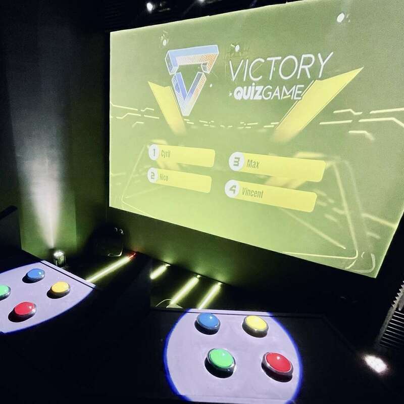 VICTORY QUIZ GAME Paris 3 and Paris 9 immersive room