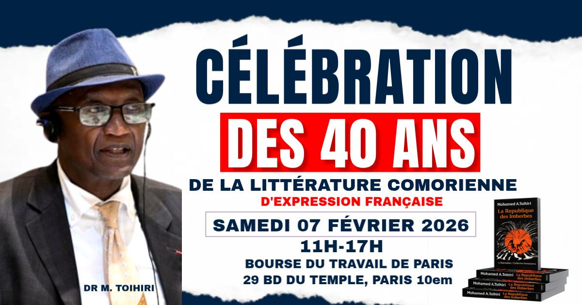 Quarante ans de littérature comorienne : célébrer l’écriture, la ...